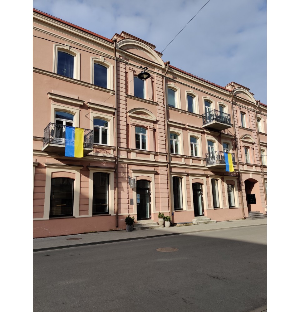 Ukrainos vėliava balkonui